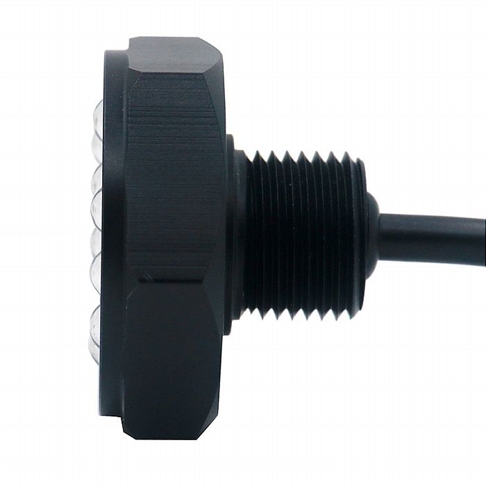 HYDRO AURORA 2.0 1/2 LED’S 1/2″ GARBOARD LED BOAT DRAIN PLUG